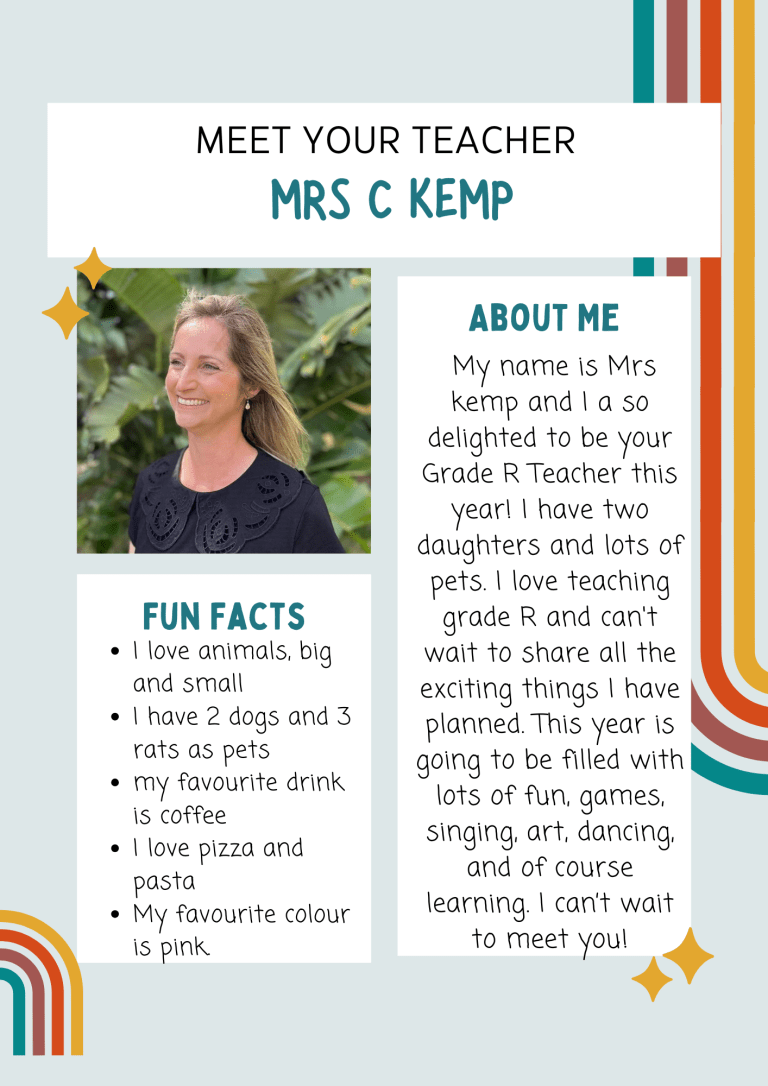 Grade R Teachers – Rondebosch East Primary School